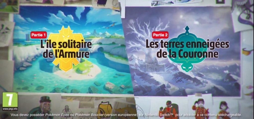 Des DLC dévoilés pour Pokémon Épée et Bouclier! - Gaak