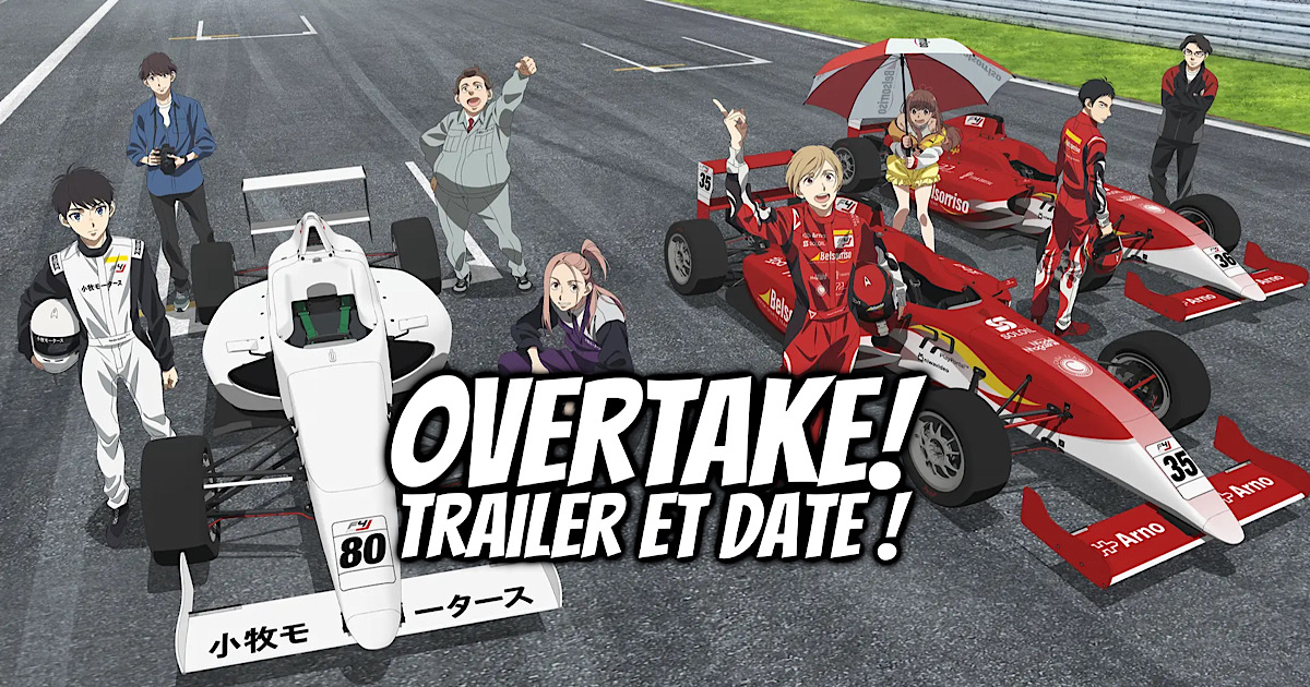 OVERTAKE! Un nouvel anime sur la Formule 4 ! - Gaak