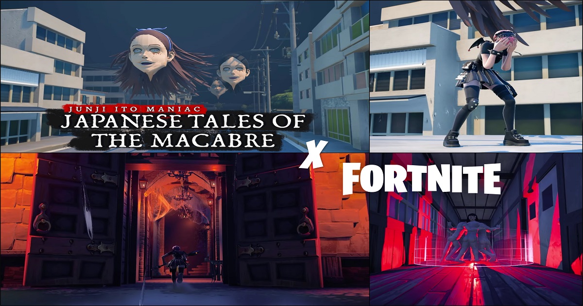 Maniac de Junji Ito débarque dans Fortnite ?! - Gaak