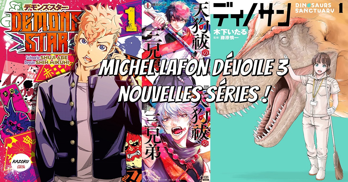 Trois nouvelles séries chez Michel Lafon au label Kazoku ! - Gaak