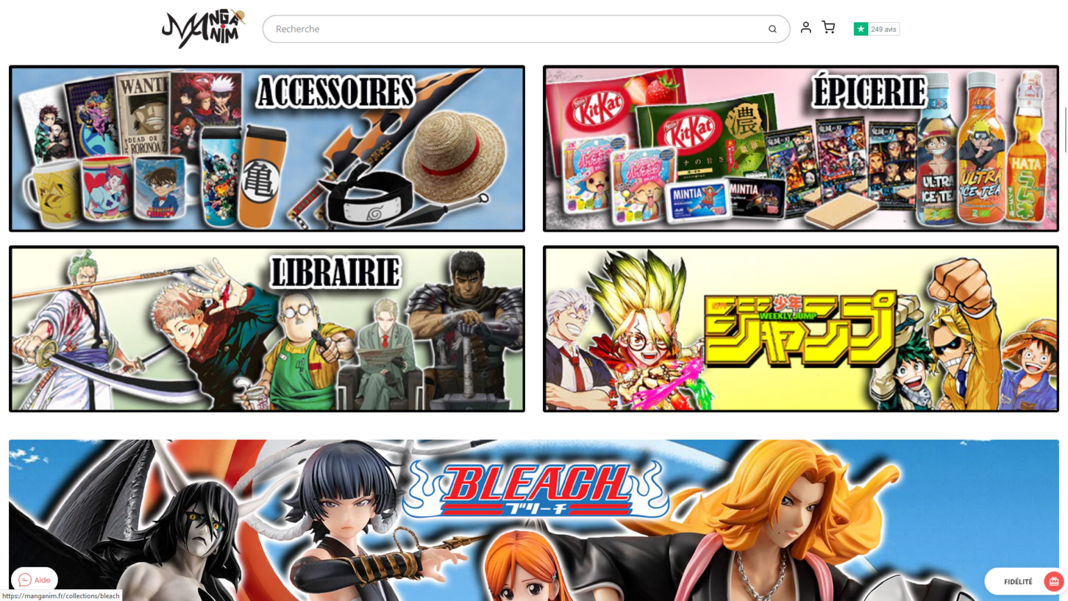 Présentation de la boutique de Manganim ! - Gaak