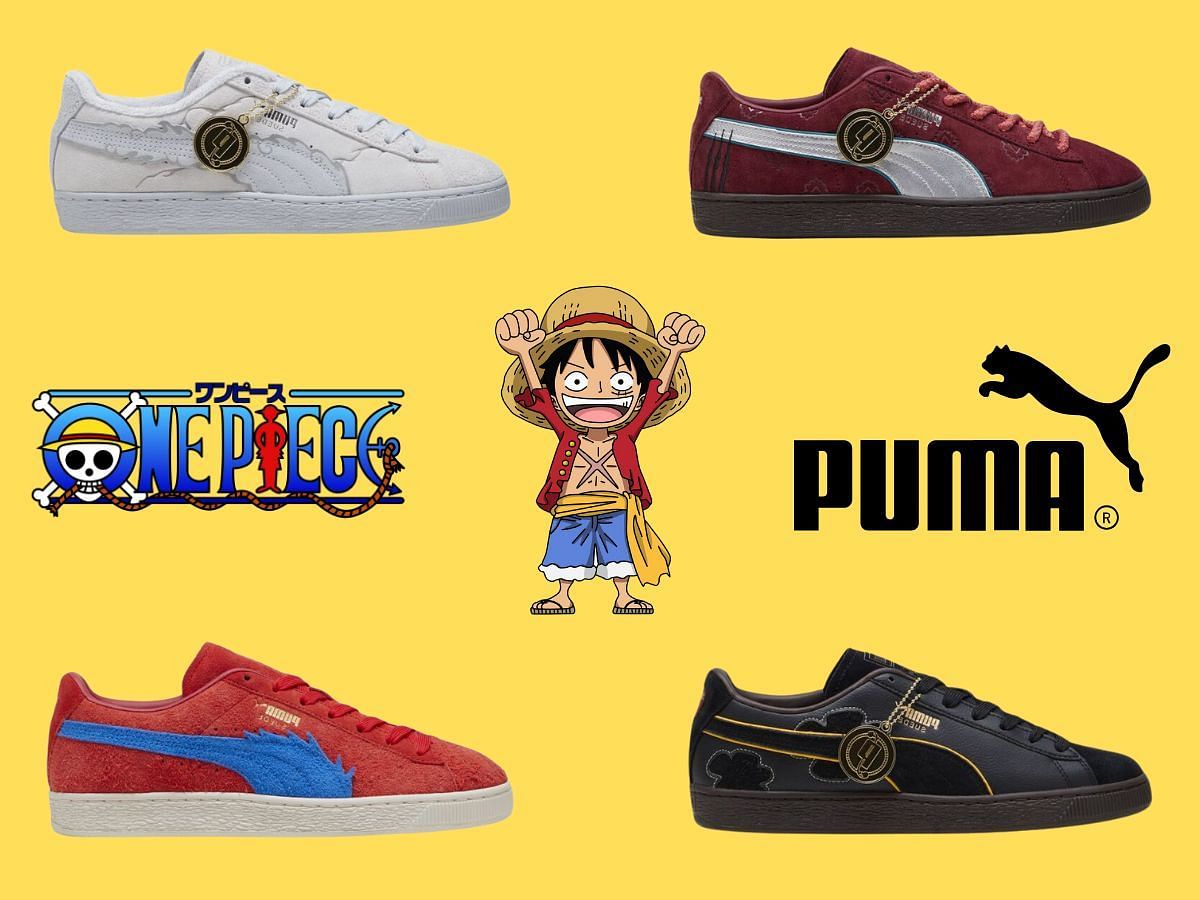 One Piece x Puma : une nouvelle collaboration débarque bientôt ! - Gaak