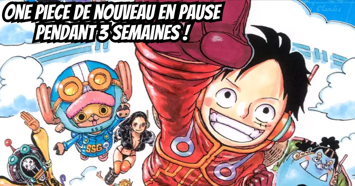 Une nouvelle pause One Piece : pendant 3 semaines cette fois ! - Gaak